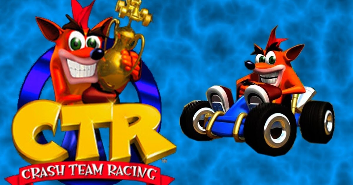 Crash Team Racing time trial....