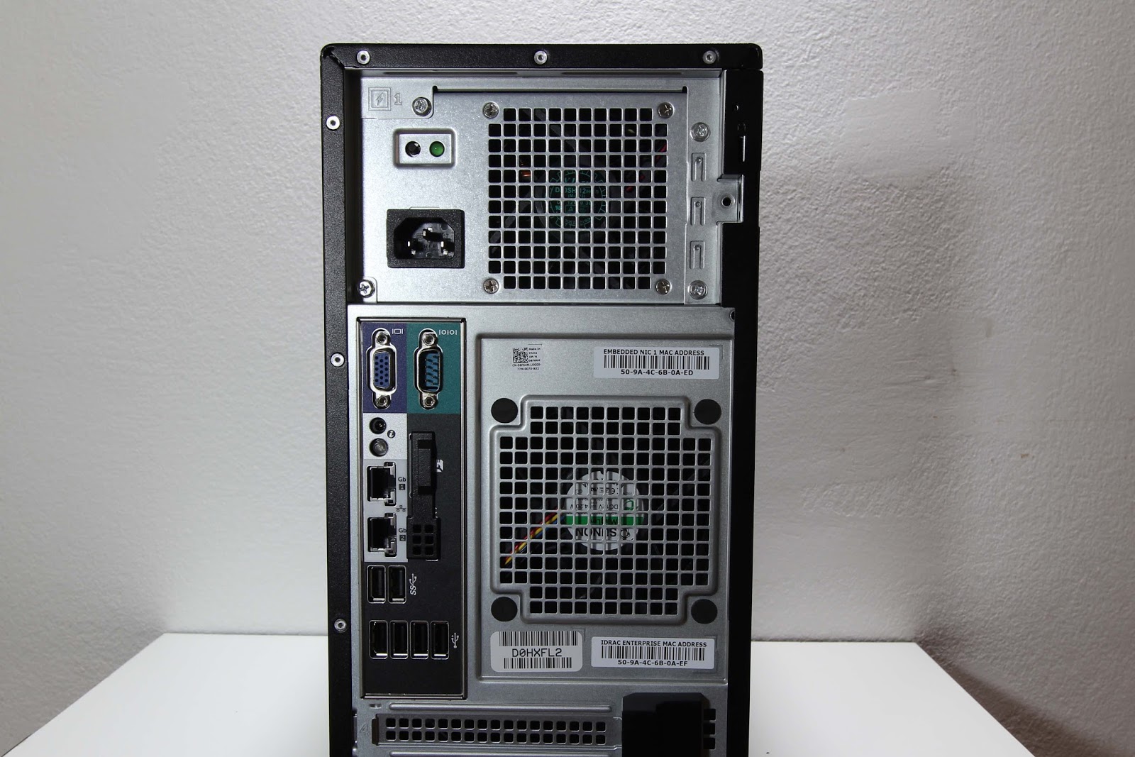 เปิดดูซิมีอะไร : เปิดดูไส้ในServer Dell PowerEdge T130 – | เอก สามวา