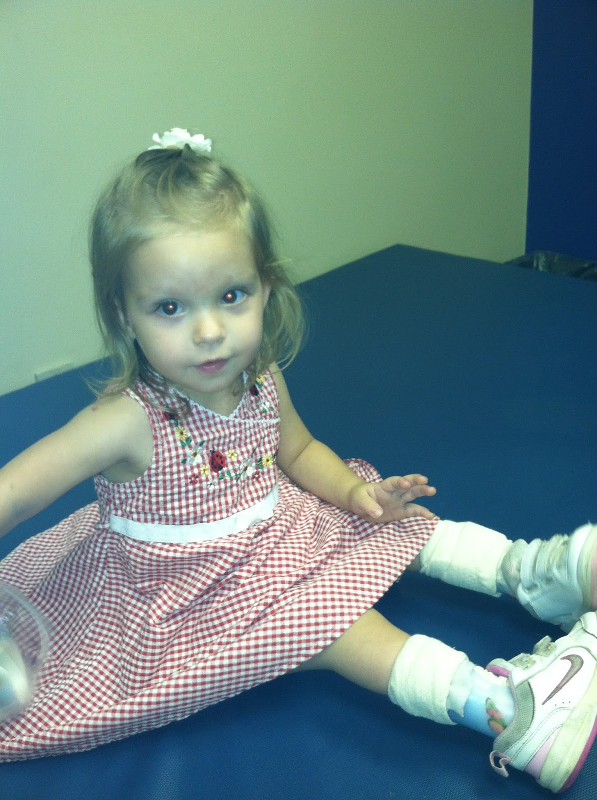 Rachel's Journey with Spina Bifida: New Brace Fitting