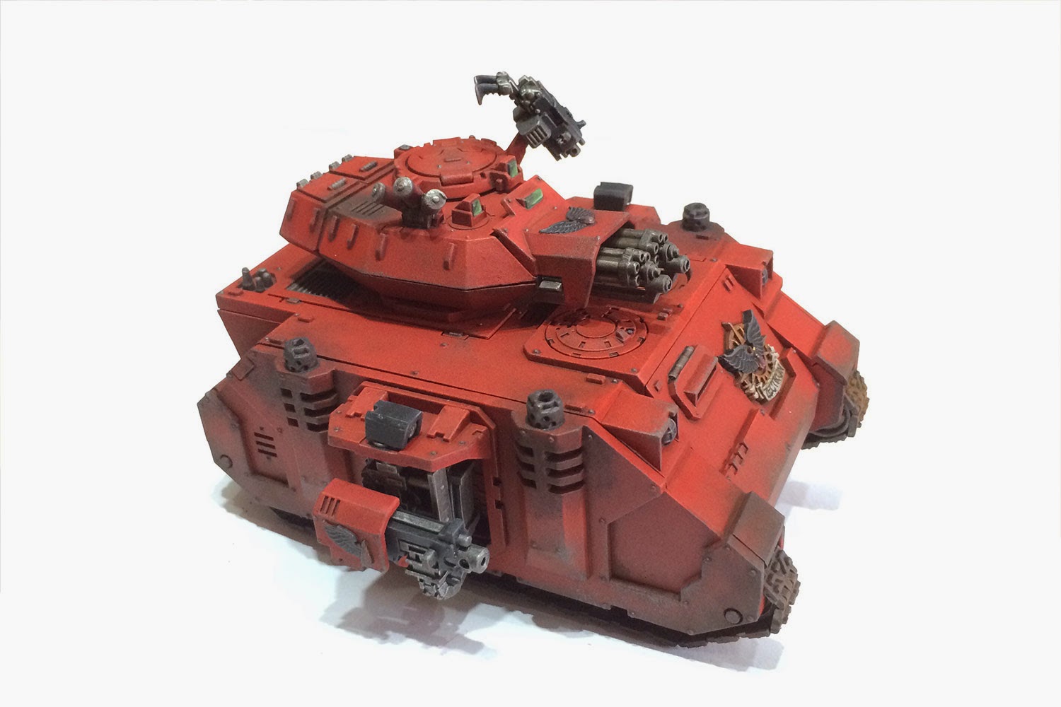 notquitepainted: SHOWCASE: Blood Angels Baal predator