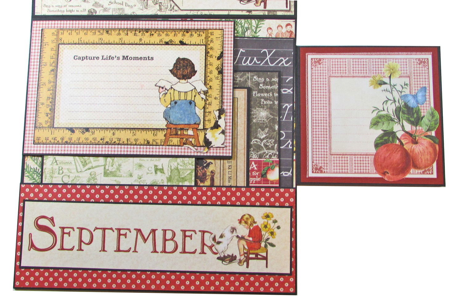 Scraps of Life: Graphic 45 Calendar Folio Series - September