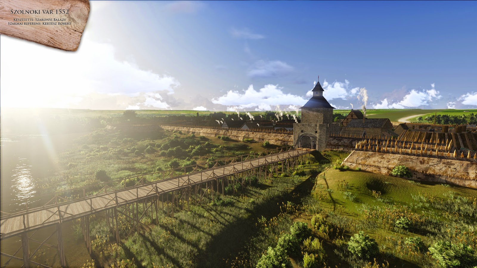 Kő kövön - virtuális műemléki rekonstrukciók: A Tiszai Végvár - Szolnok ...