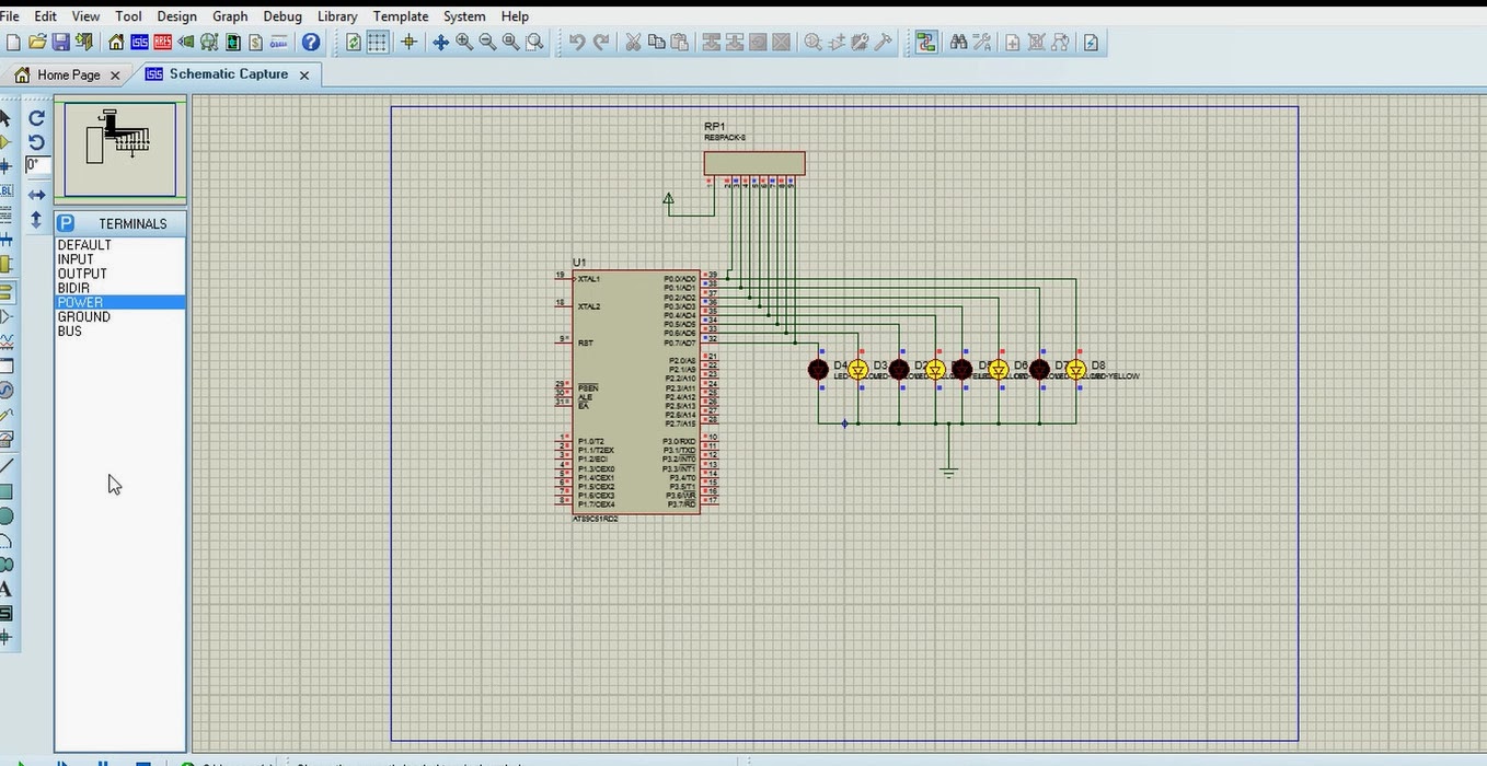 Code N Logic Program For Blinky Using Mc 8051micro Controller 7340
