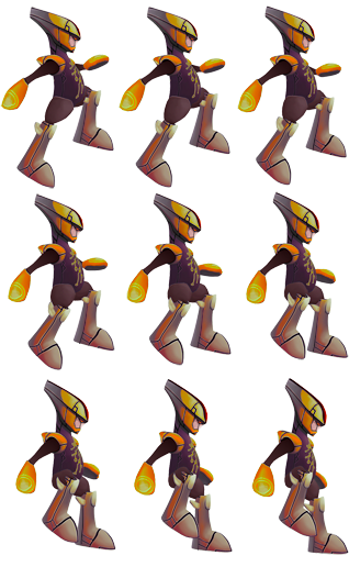 one percent talent: Blob Game (Character Sprite Sheet 2)