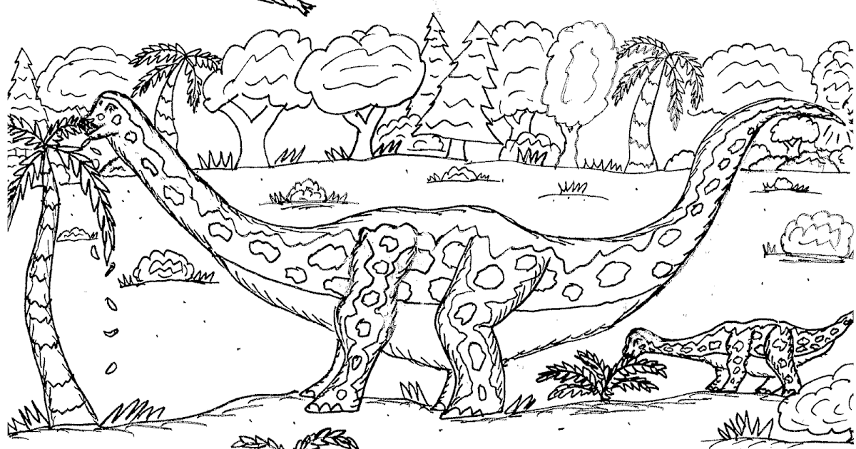Robin's Great Coloring Pages: Brontomerus and Maaradactylus