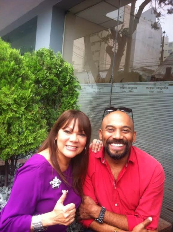 Ángela y Pachy juntos en Bossa & Pop - Fiestas & Personalidades