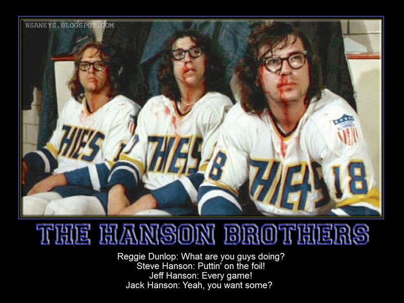 Nsaney'z Posters II: The Hanson Brothers: Slap Shot