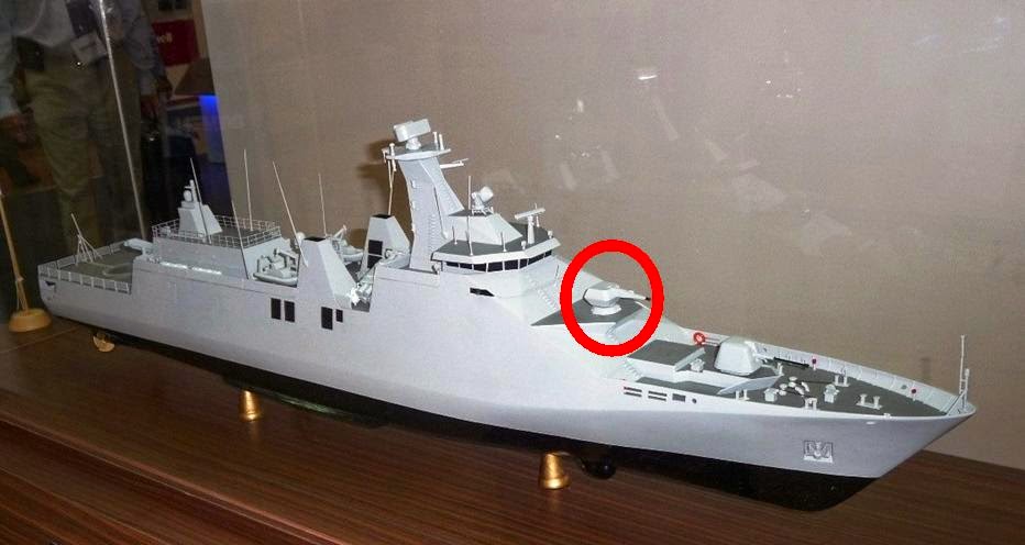 OERLIKON MILLENIUM 35mm NAVAL REVOLVER GUN