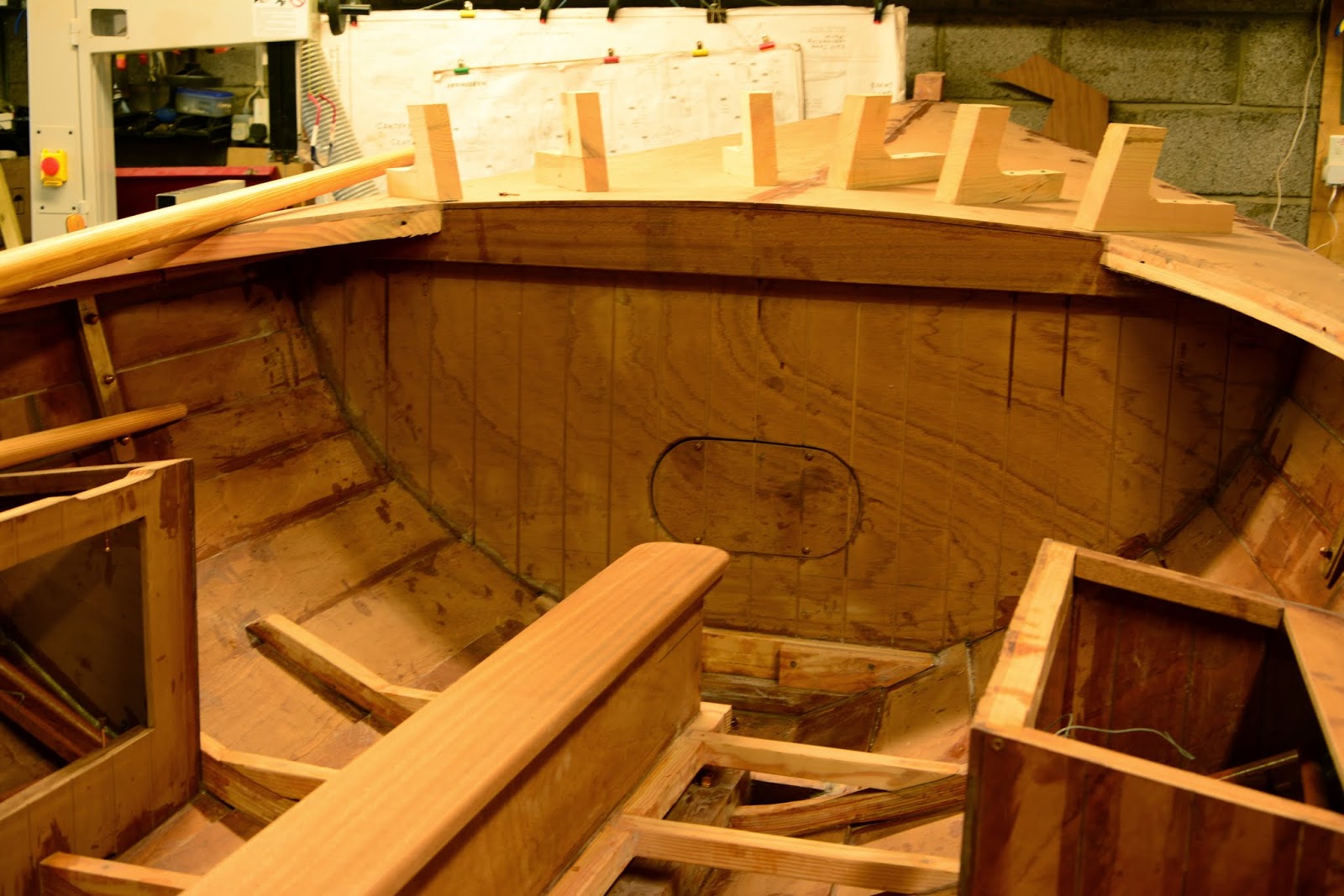 First time wooden boat builder - Somes Sound 12 1/2: Decks & Coamings