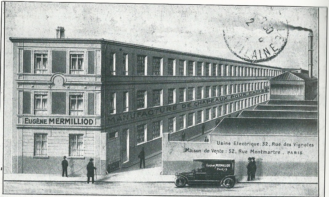 Des usines à Paris: Des chapeaux pour dames rue des Vignoles