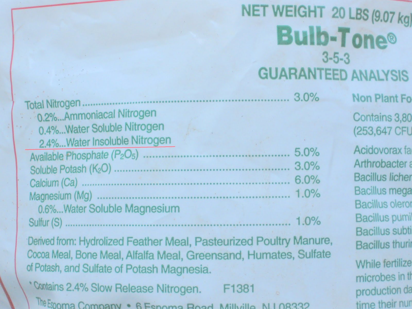 Gardening From the Ground Up: FOOD FOR THOUGHT, PART 2