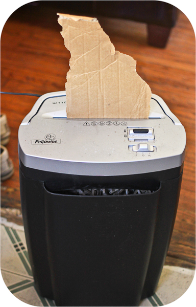 tiny plot: Use A Paper Shredder To Make Compost For Your Garden