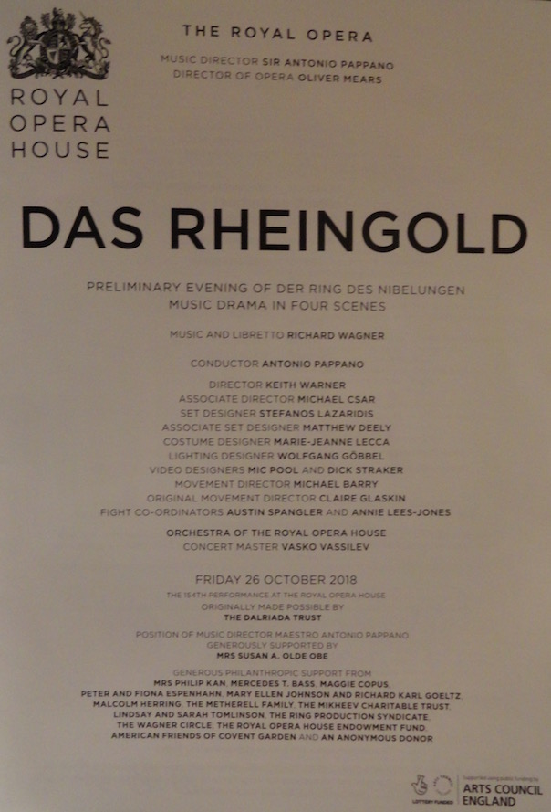 Fanáticos da Ópera / Opera Fanatics: DAS RHEINGOLD / O OURO DO RENO ...