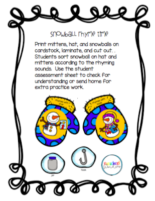Preschool Wonders: Snow Day! Winter Themed Activities!