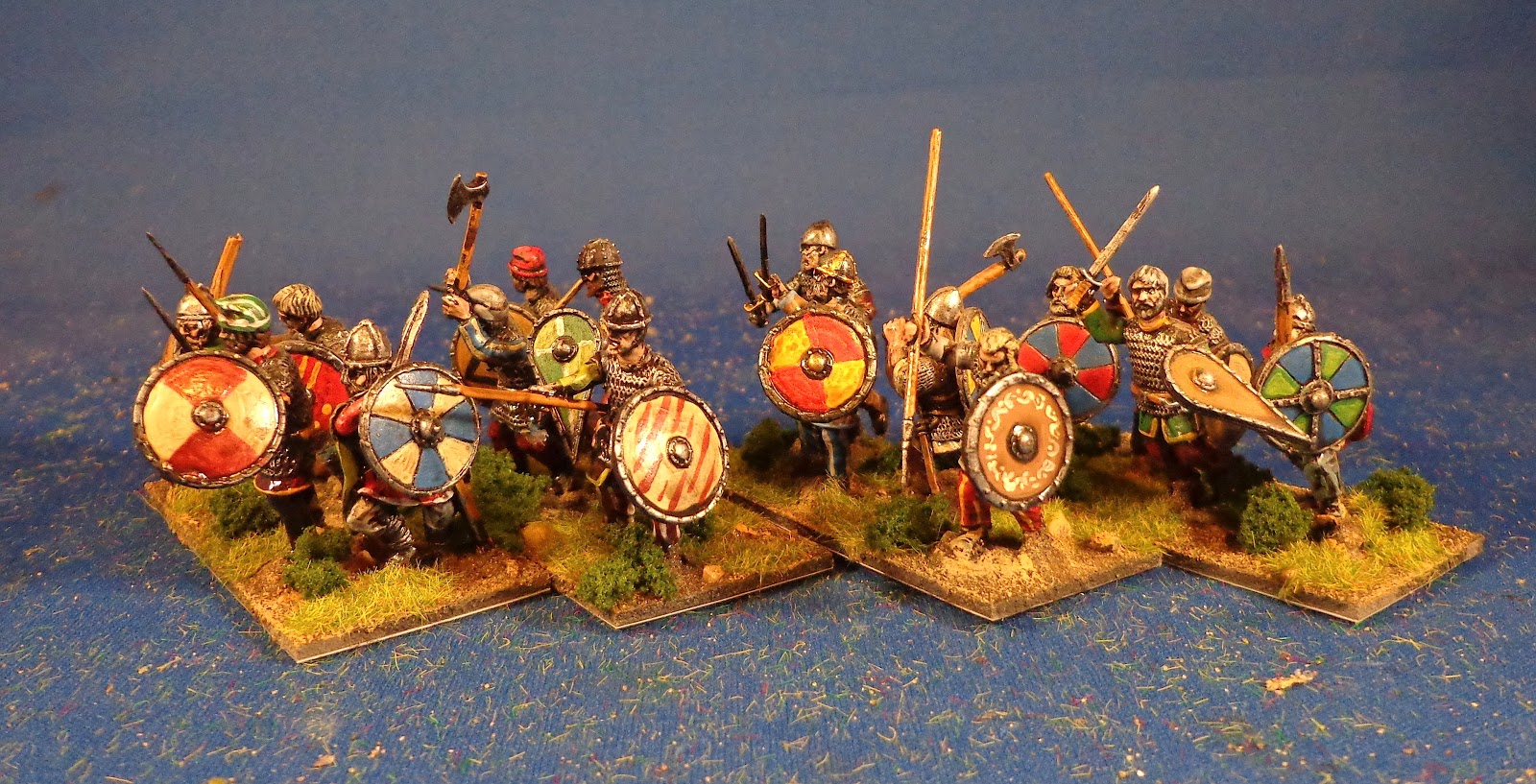 Bob's Miniature Wargaming Blog: FS painted 28mm Saxon Army