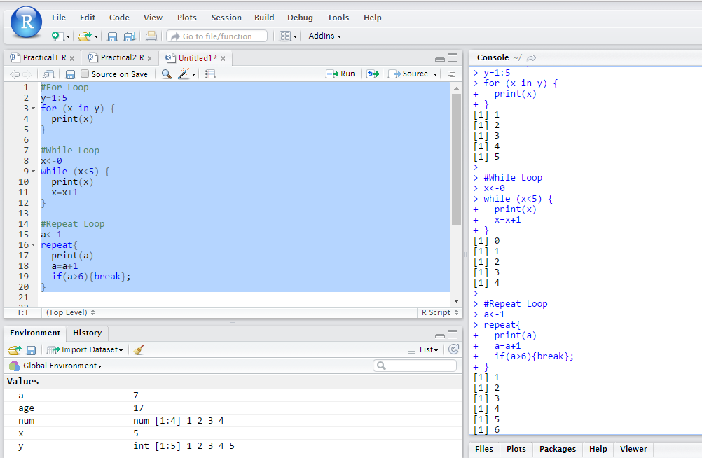 DataScience With Python/R/SAS: Basic R Programming | Control Flow ...