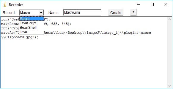 My imageJ: การใช้งาน เมนู Plugins->Macros กับโปรแกรม ImageJ