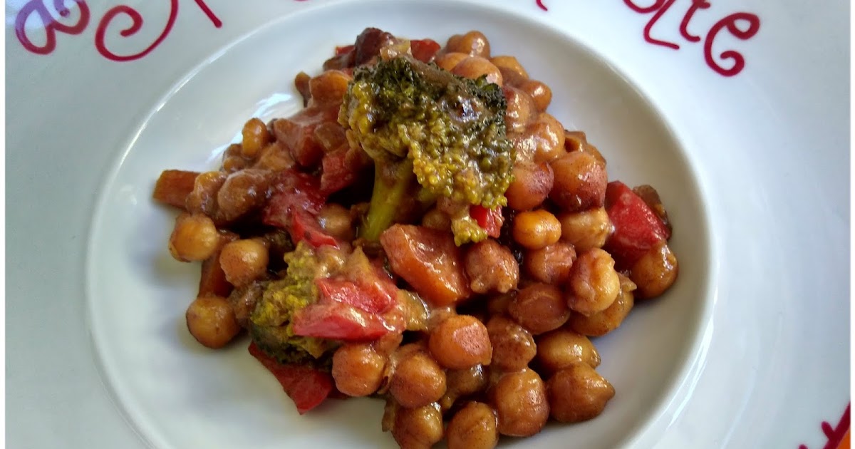 Guiso de garbanzos con verduras / Chickpeas stew with vegetables