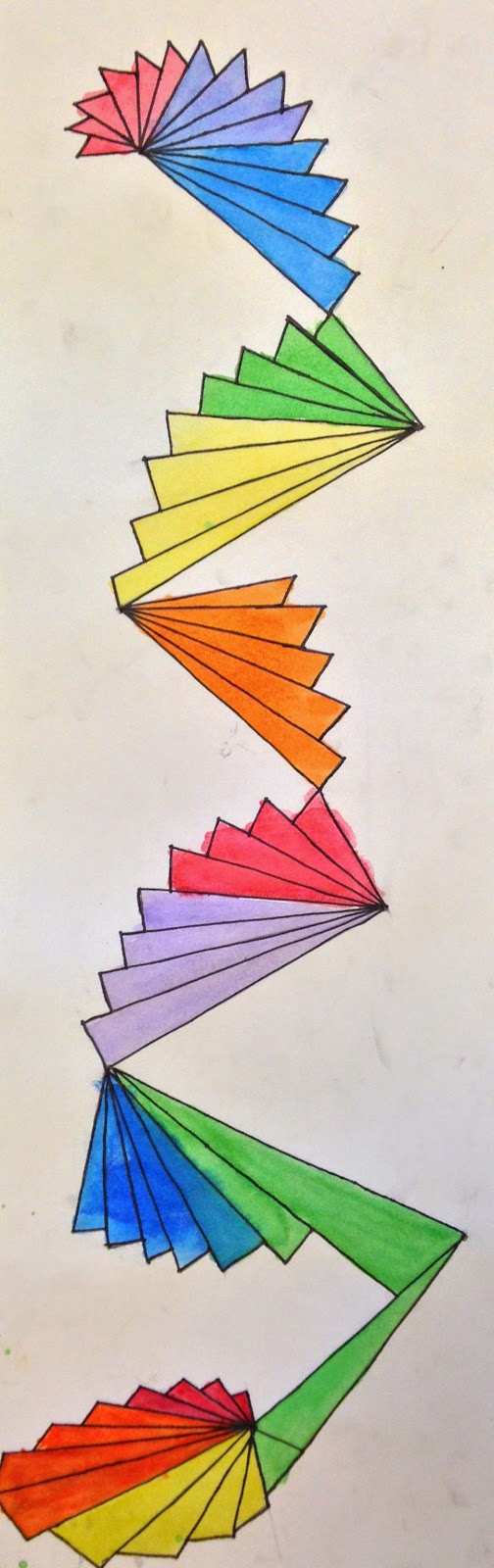 Art Room Blog: 5th Grade Color Wheel.....