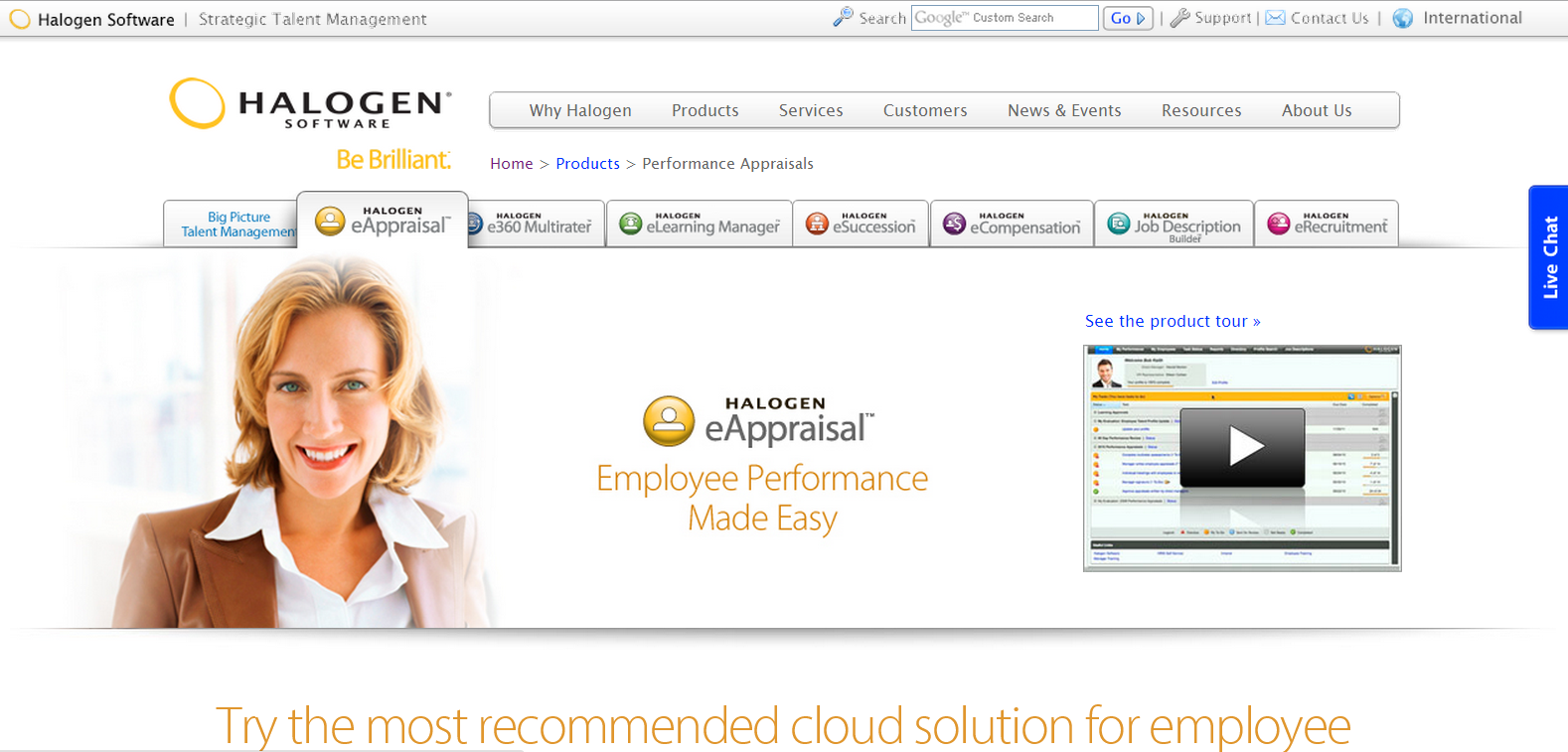 Catapult HR: Product Review: Halogen Software's eAppraisal