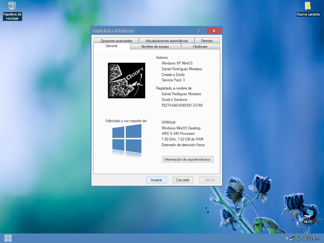 Windows xp MiniOS v2017.08 a 314MB para pc de bajos y altos recursos ...