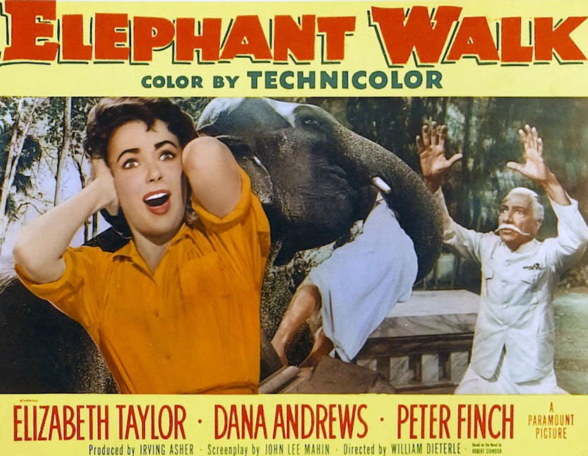 ELIZABETH TAYLOR: (1932-2011) WEB SITE: Elephant Walk (1954) "La senda ...