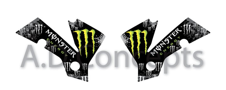 DTM 150 Decals - SuperXmoto | SuperMoto