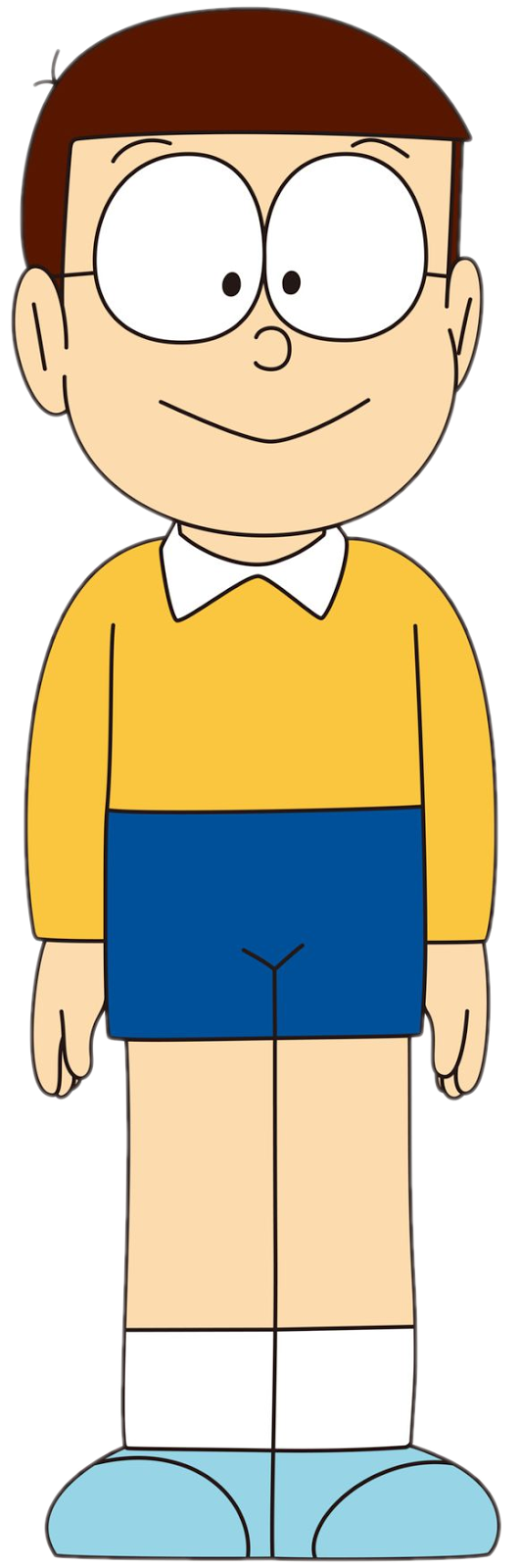 Cartoon Characters: Doraemon Nobita (PNG's)