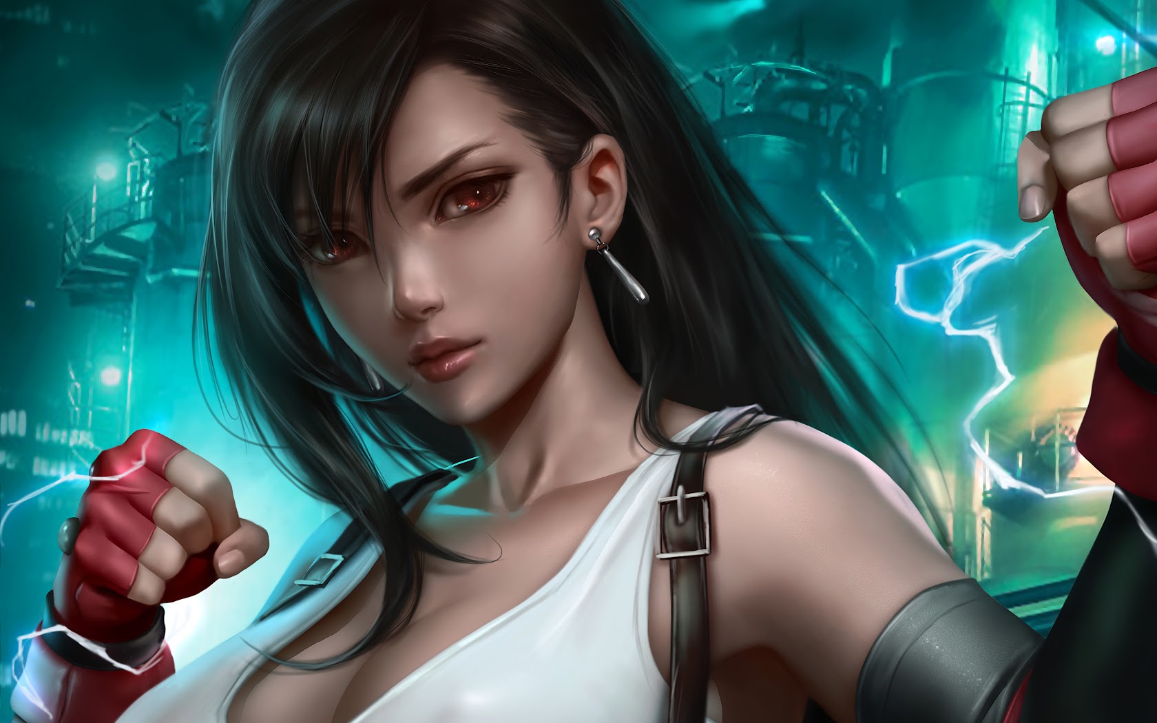 Tifa Lockhart, Final Fantasy 7 Remake, 4K, #37 Wallpaper iPhone Phone