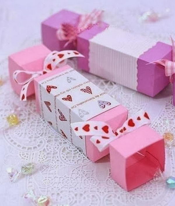 Wrap Of The Choice: How to Make homemade DIY Candy Boxes