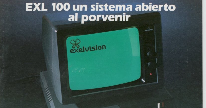 Informatica Viejuna: Exelvision EXL 100