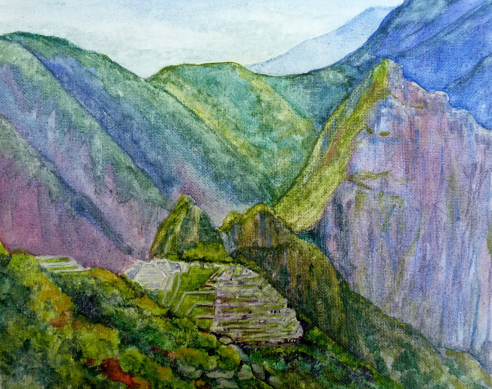 Still Coloring Out Of The Lines: Peruvian Mountain Atmosphere