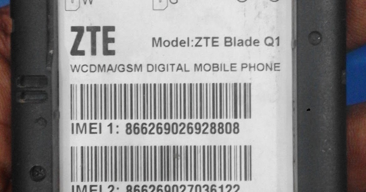ZTE BLADE Q1 FLASH FILE HANG ON LOGO 100% DONE - BEST FLASH FILE ...