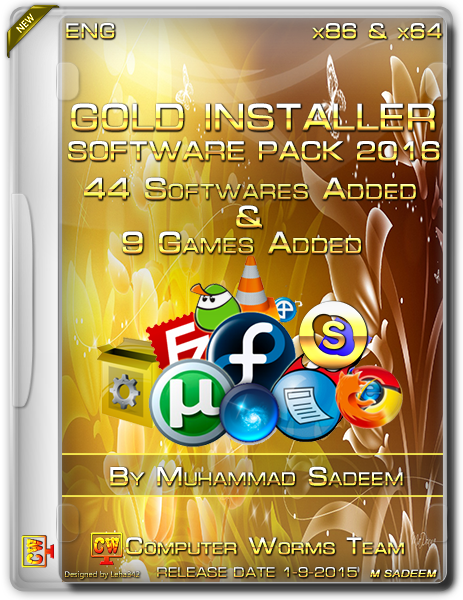 မ်ိဳးကိုနည္းပညာ: Gold Software Installer [Software Pack 2016] Computer ...