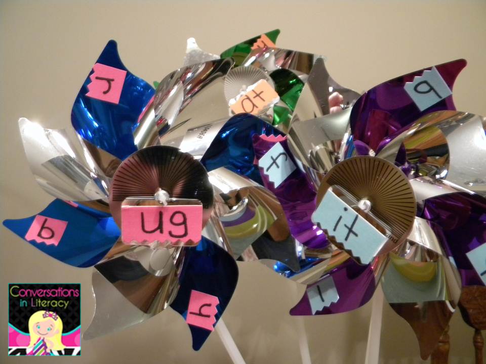 Pinwheels and Chunk Charts - Conversations in Literacy