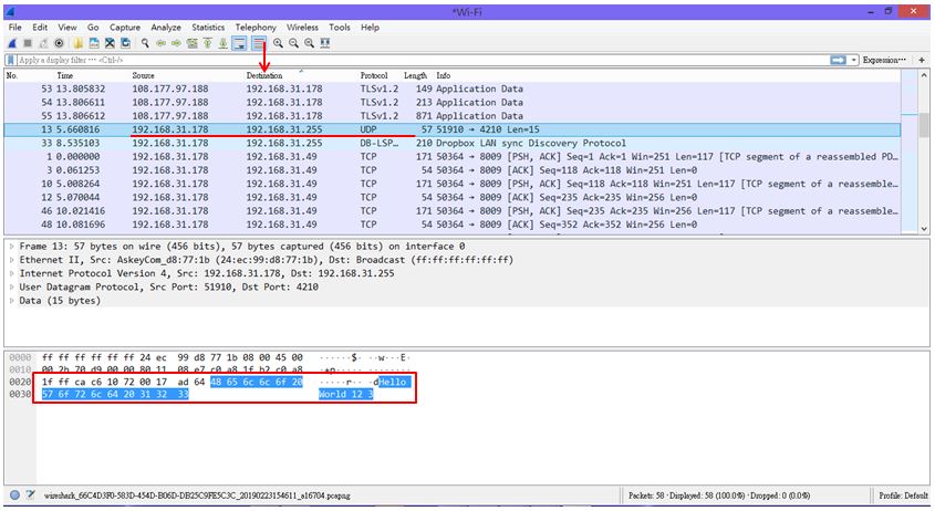Blog of Wei-Hsiung Huang: ESP8266 - Receive broadcast UDP packets sent ...