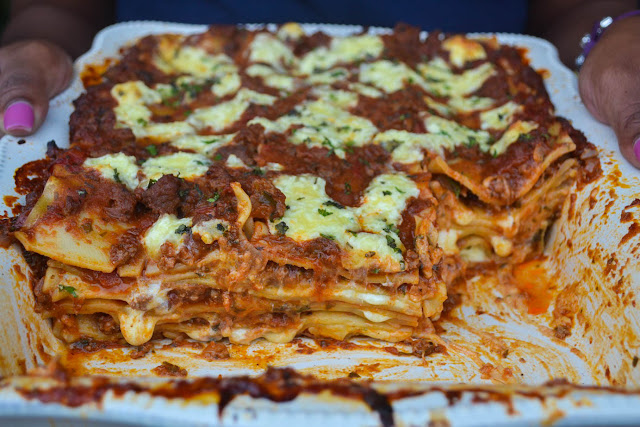 Greedy Girl : Lasagna, Greedy Girl style...Jatalian?