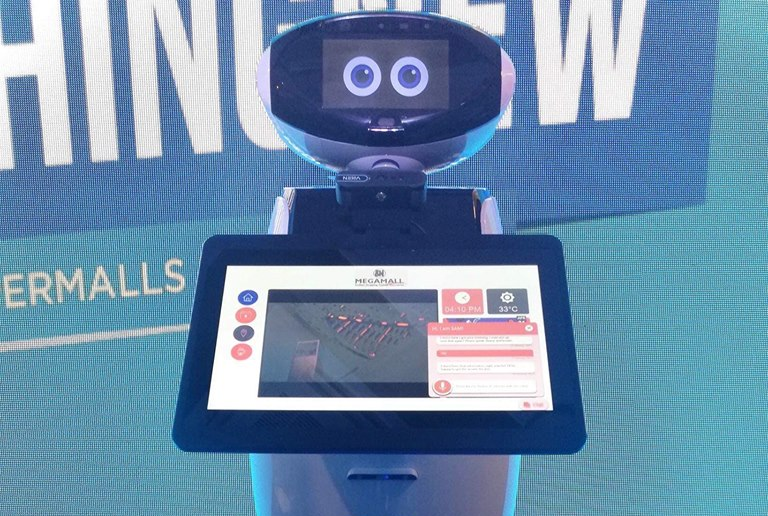 SM Supermalls introduces 'SAM' the smart robot that will guide you to ...