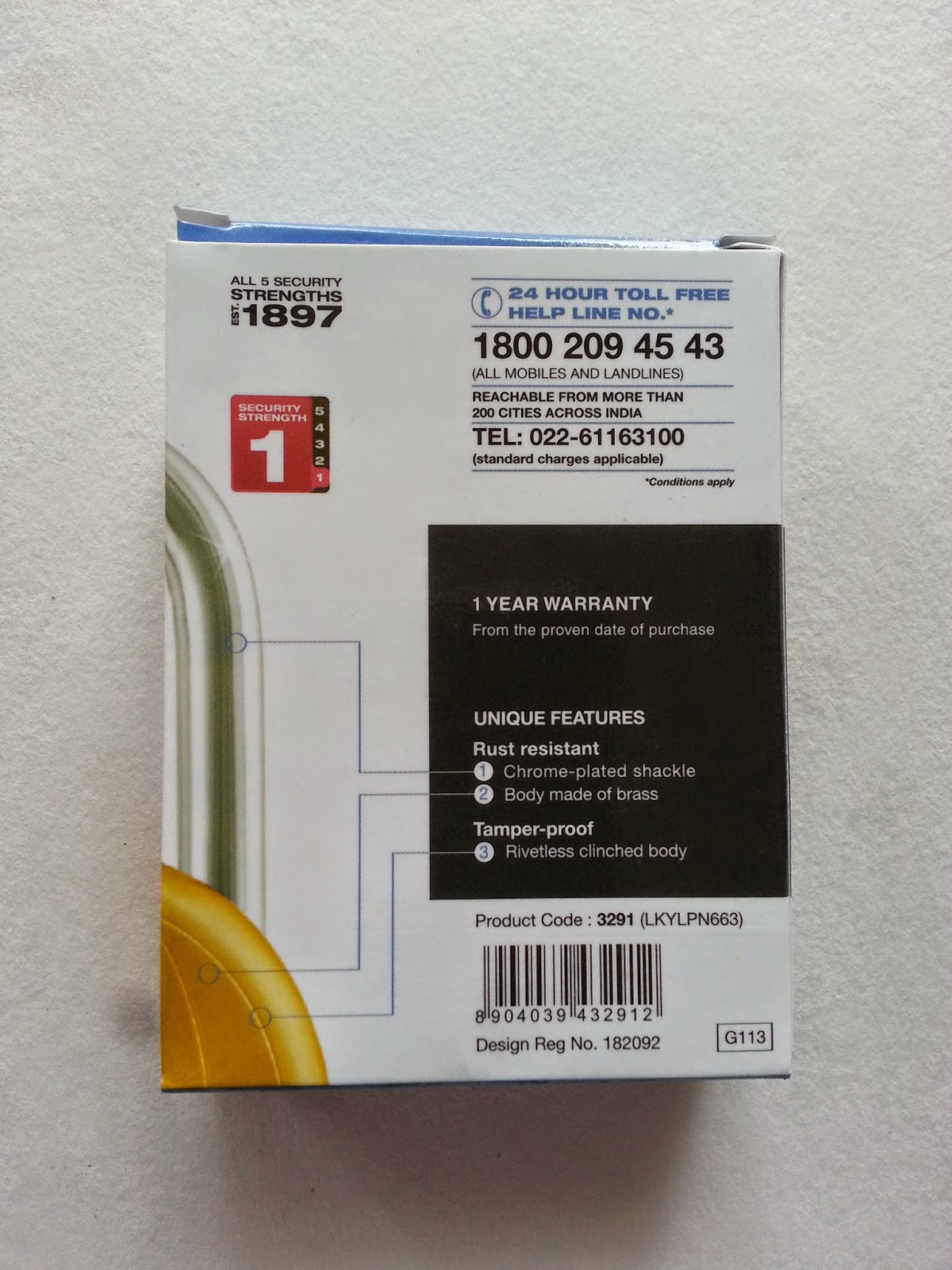 A Coat of Varnish: Comparison of Europa Diamant Padlock and Godrej ...