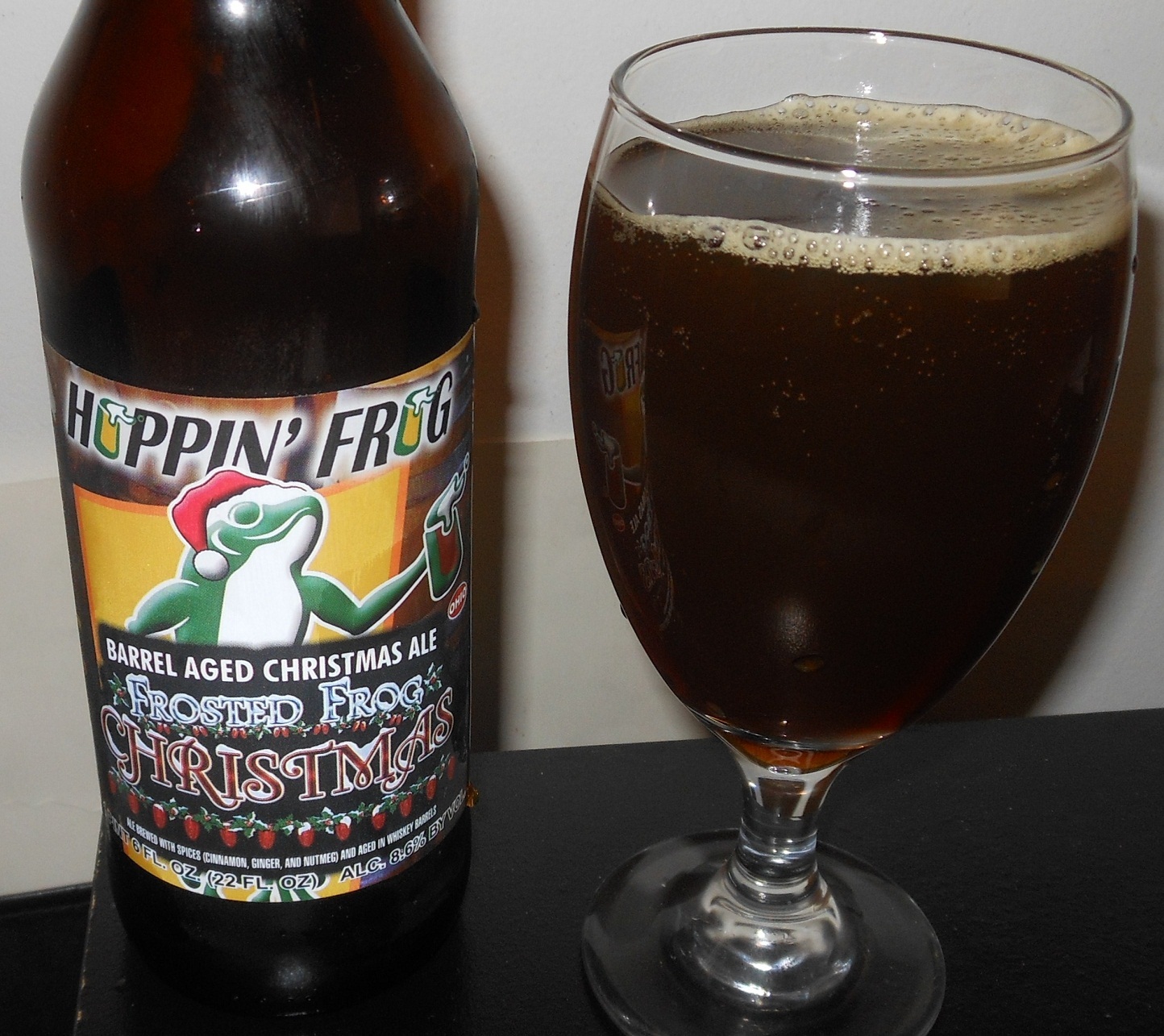Horror Movies and Beer!: Hoppin' Frog Barrel Aged Frosted Frog ...