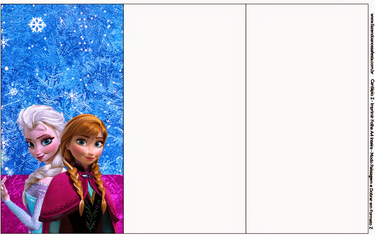 Frozen Azul y Púrpura: Imágenes, Fondos e Imprimibles Gratis para ...