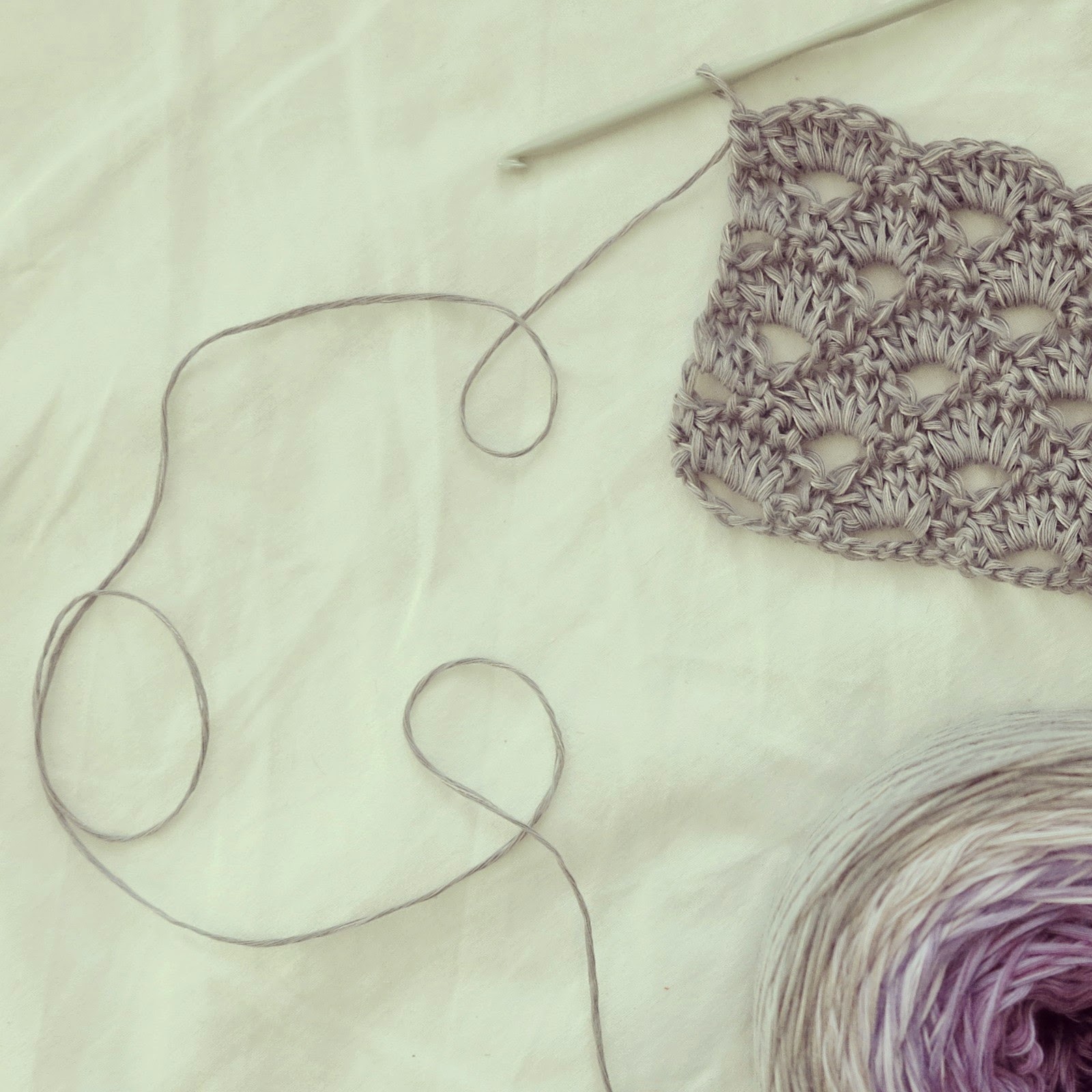 ByHaafner * crochet : New Yarn and a Sample