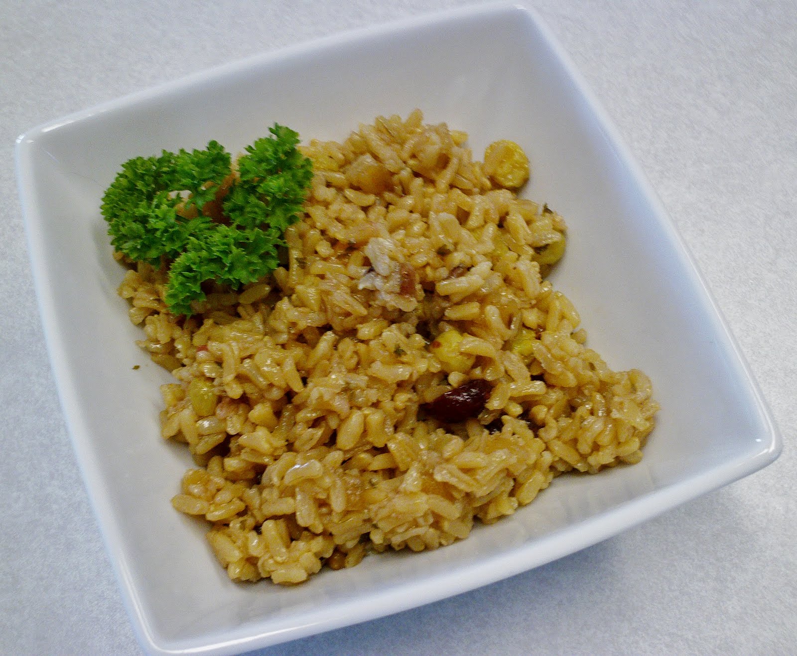 My Vegan Voyage and Vegan Recipes: Fruited Rice Pilaf (GF and V)