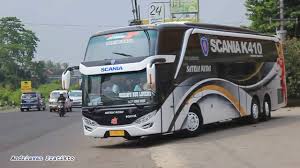 Sasis Intercity Bus (Antar Kota) Scania di Indonesia {Education ~1}