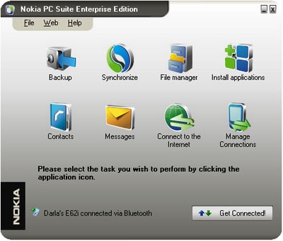Nokia PC Suite Enterprise Edition 7.1.76.1 - Nokia 500