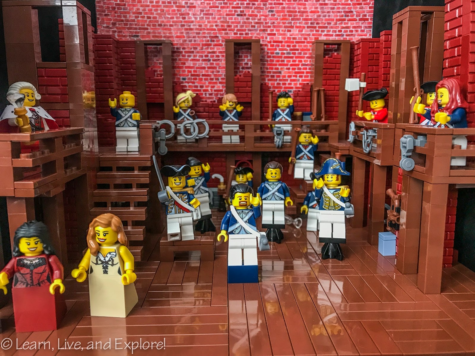 Hamilton....in Legos! ~ Learn, Live, and Explore!