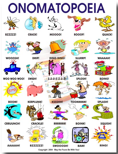 Sarah's Poetry Blog :D: Onomatopea