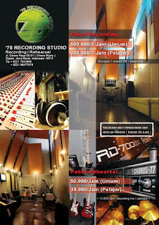 STUDIO 78 (Recording and Rehearsal) - Cinere Raya, Blok A, Cinere Musik ...