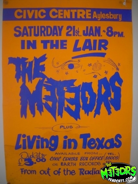 The Meteors - Gigs 1980 - 1985.: The Meteors - Gigs 1984