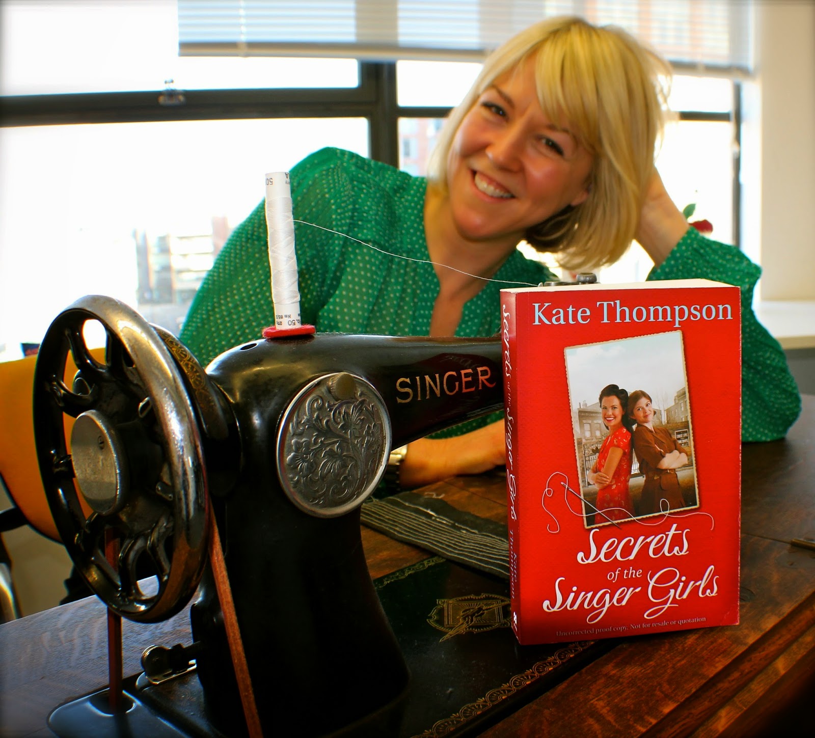 Natalie Kleinman Freelance Writer: Kate Thompson - following a thread